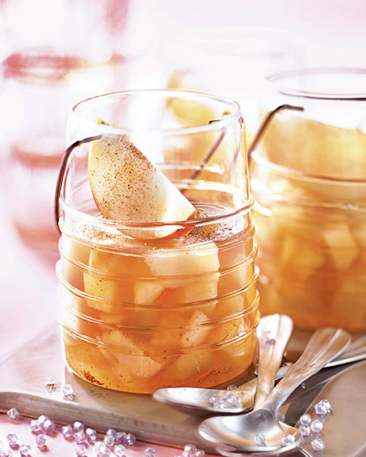 Recette Verrine de pomme en gelée de réglisse | Santé Magazine