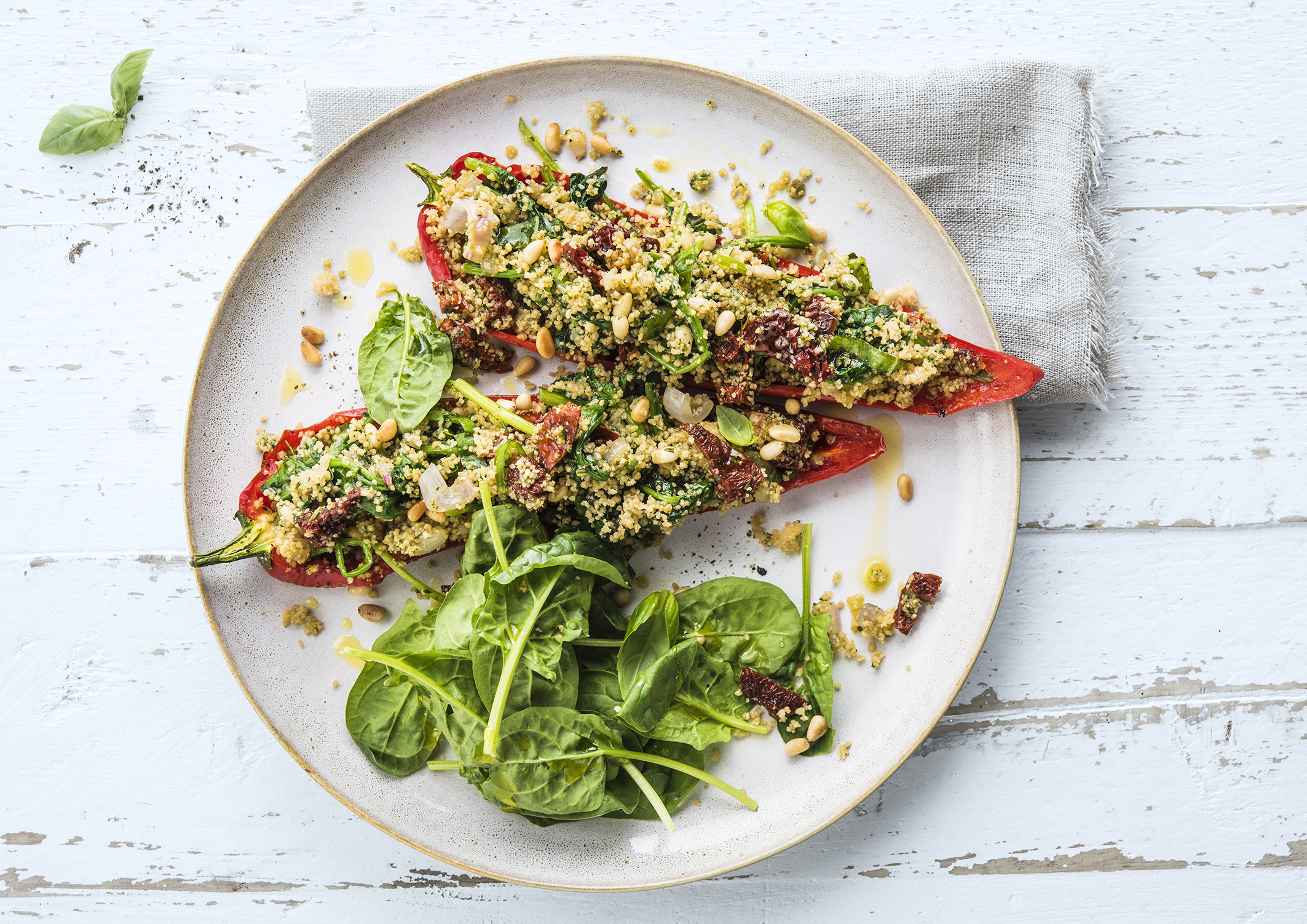 Recette de poivron rouge farci | Santé Magazine