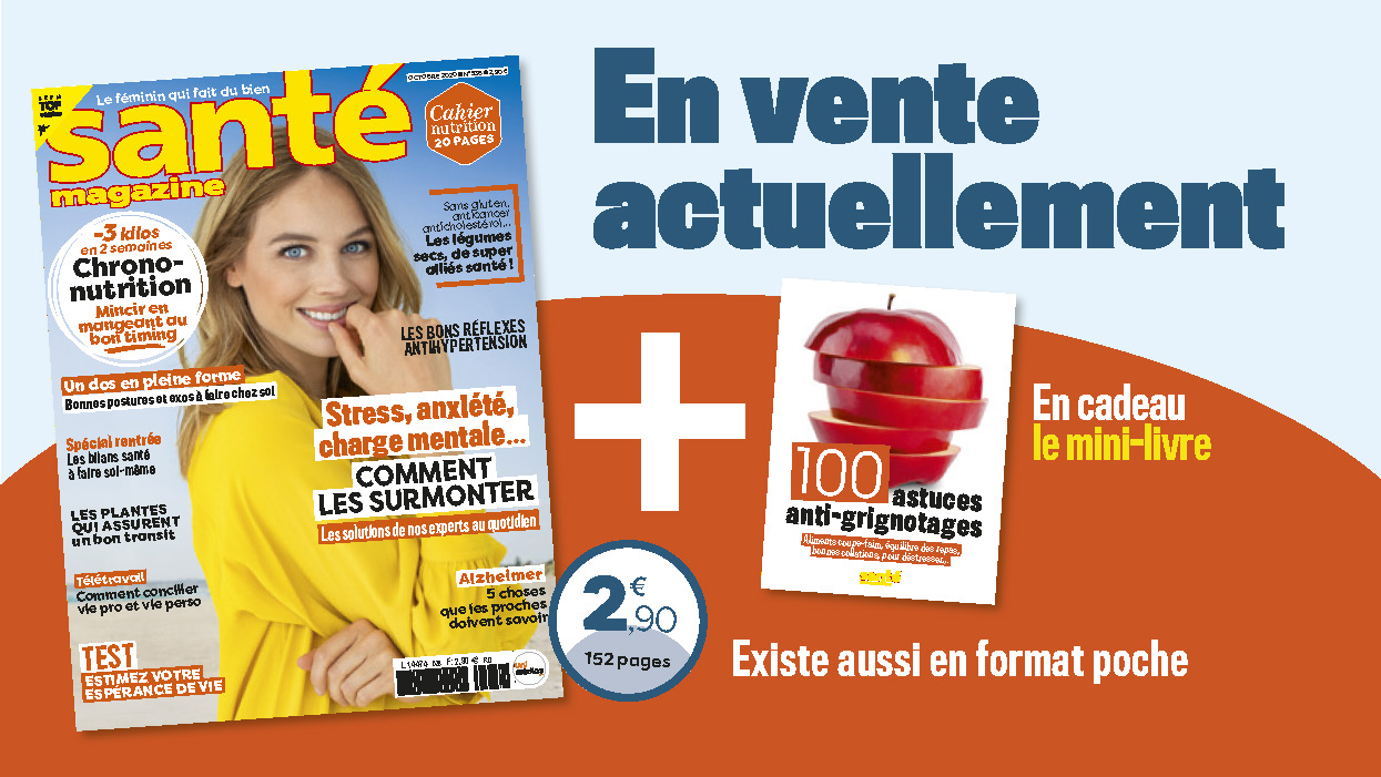 Le Santé magazine d’octobre 2020 est sorti ! | Santé Magazine