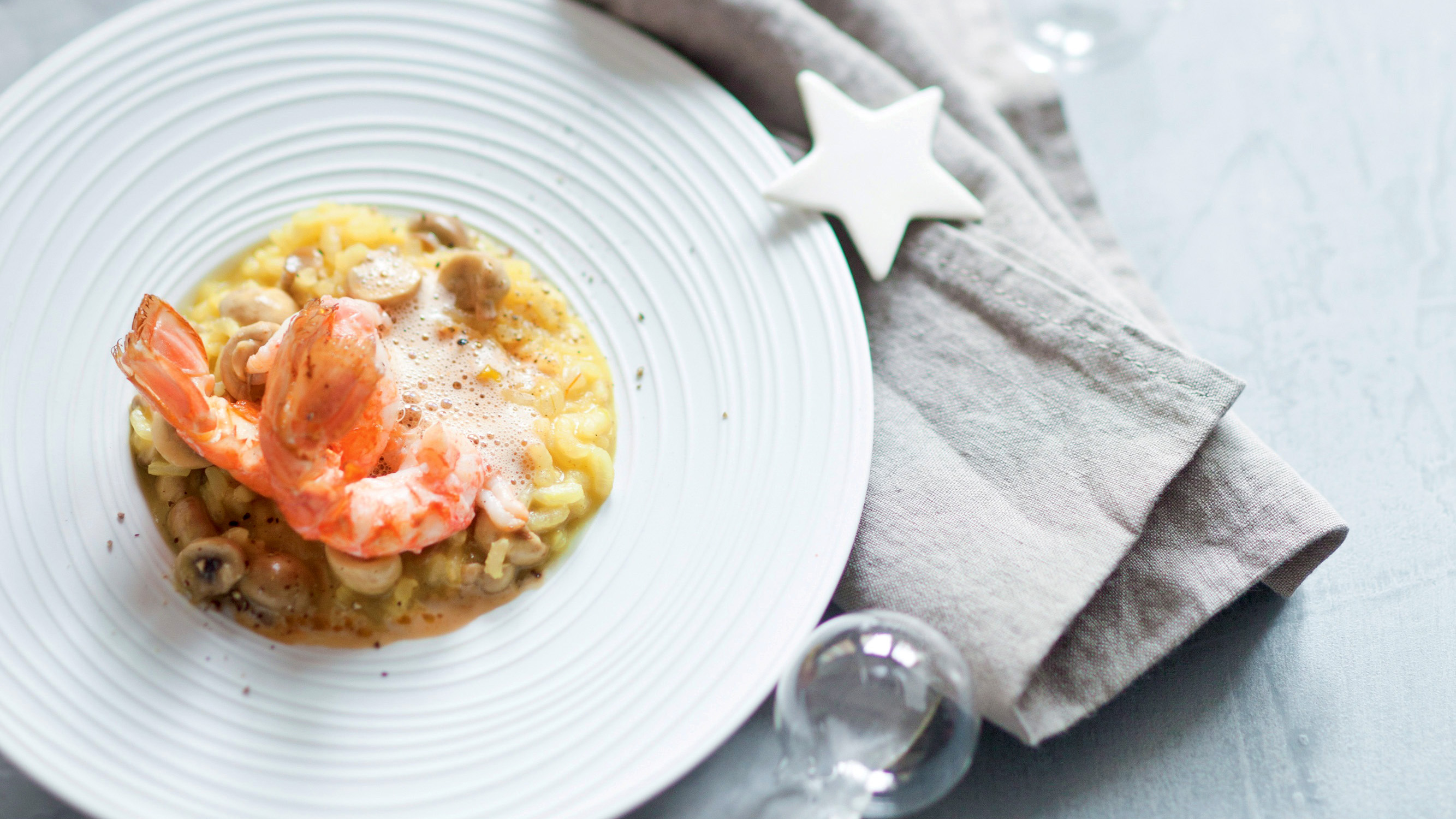 Recette de risotto aux langoustines | Santé Magazine