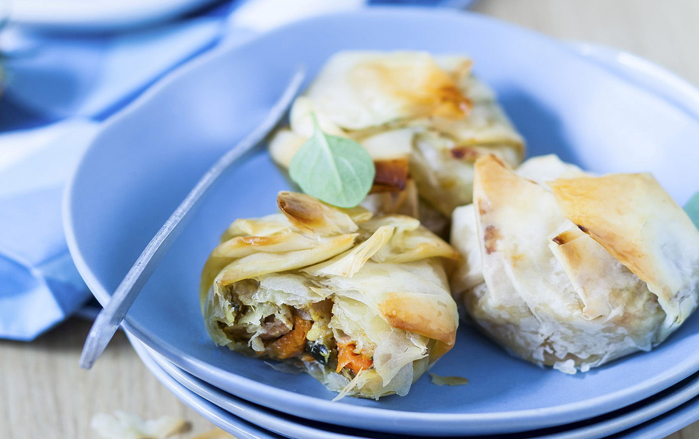 Mini-pastillas de légumes et poulet | Santé Magazine