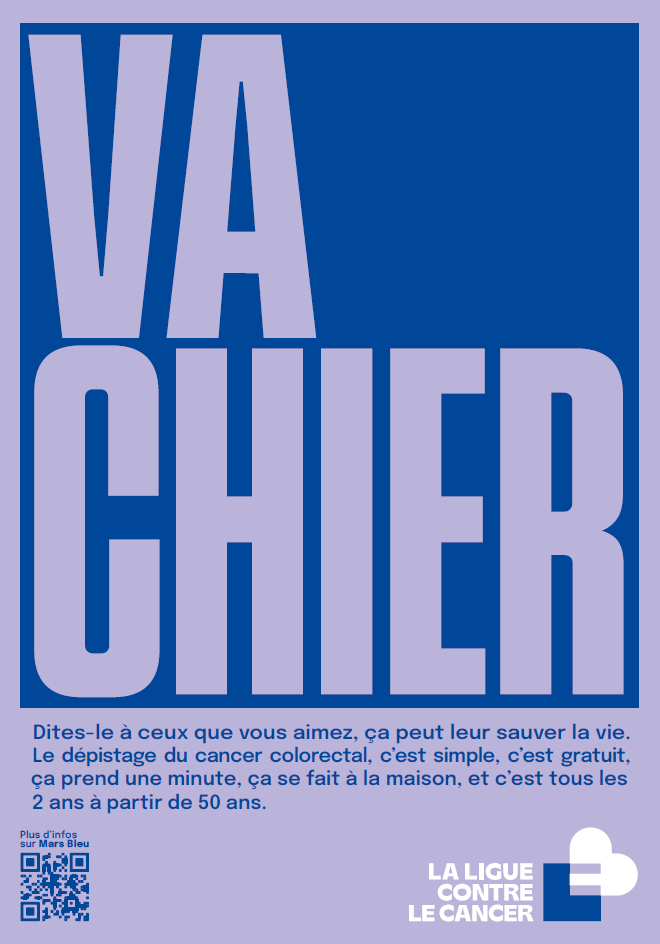 Cancer colorectal : voici le slogan choc de la Ligue contre le cancer ...