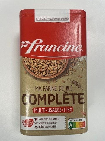 Farine Francine : alerte rappel à cause d’un contaminant | Santé Magazine