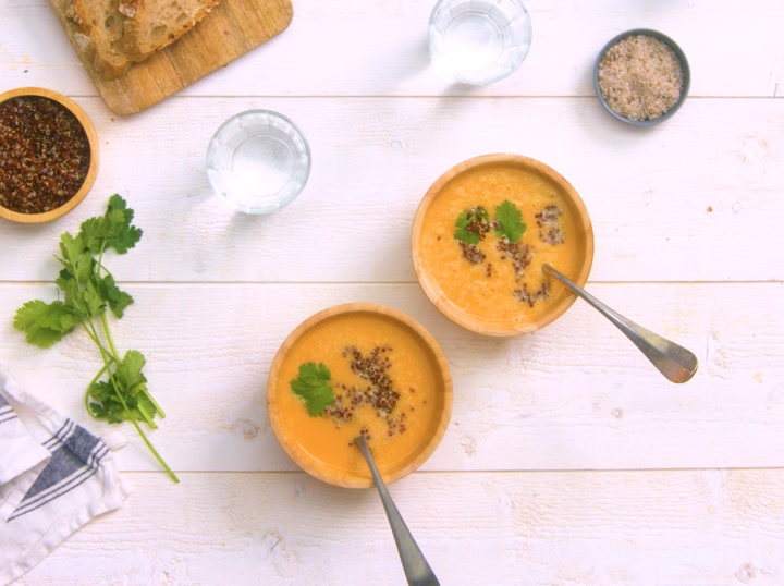 Quinoa rouge aux petits légumes | Santé Magazine