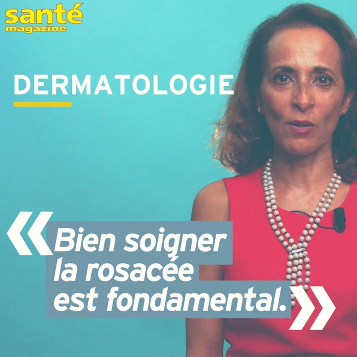 Qu'est ce que l'acné rosacée ? Réponse d'une dermato en vidéo | Santé ...